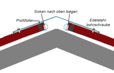Trapezblechdach - Trapezblechverkauf24