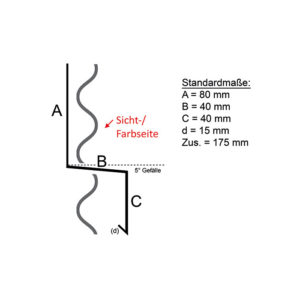 Tropfblech - Trapezblechverkauf24